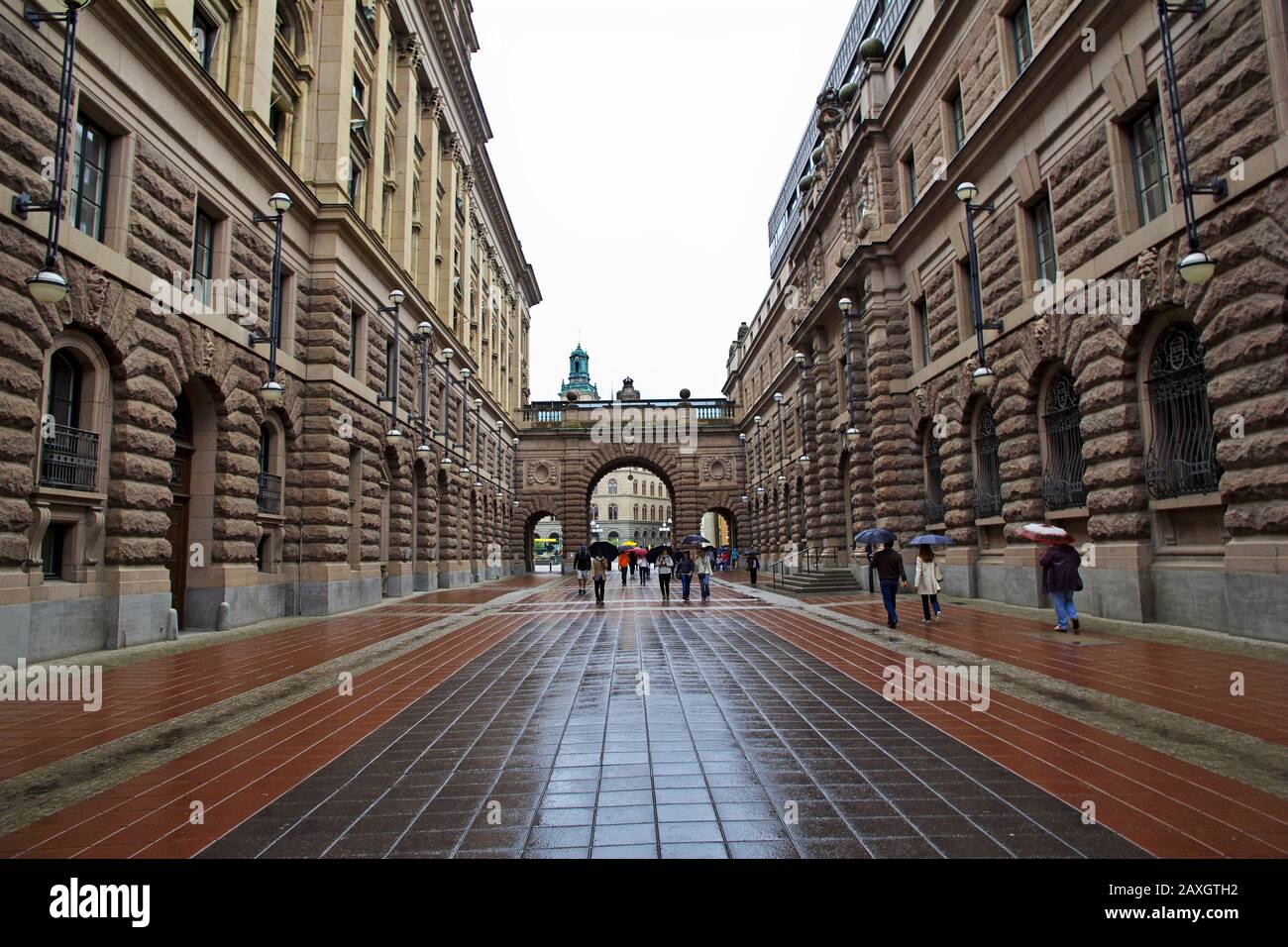 The street in Stockholm, Sweden Stock Photo - Alamy