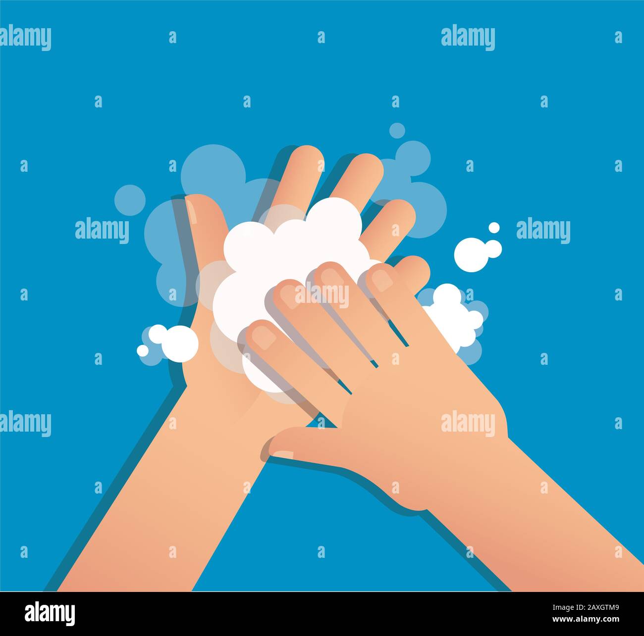 Cartoon body washing hi-res stock photography and images - Alamy
