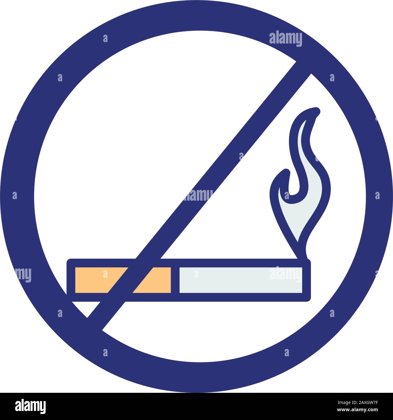 Cigarette smok Stock Vector Images - Alamy