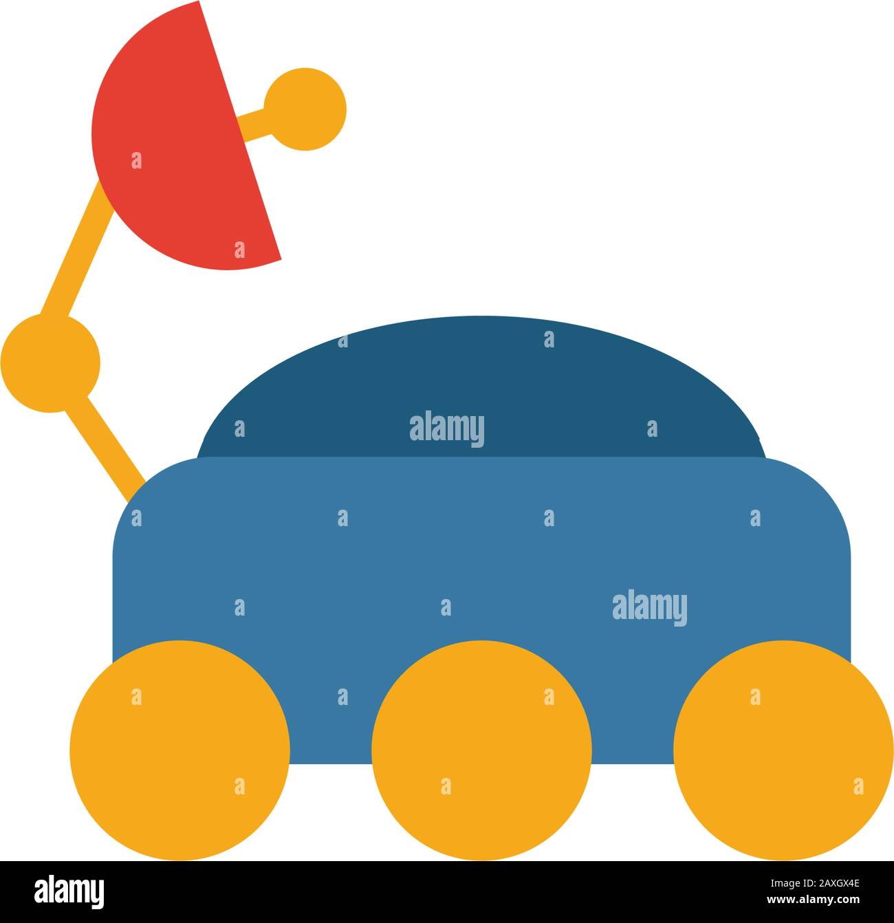 Moon-Rover icon. Simple element from space icons collection. Creative ...