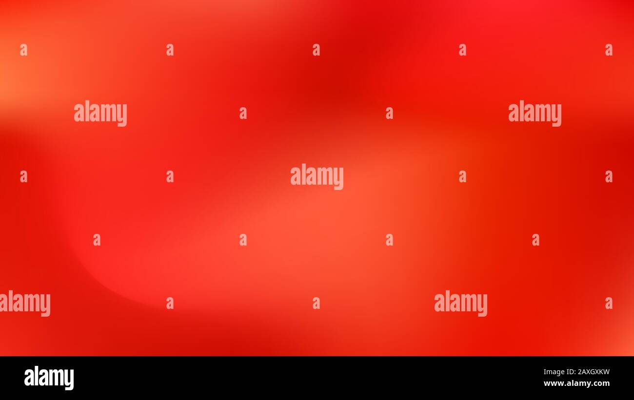 Vermilion colored abstract gradient mesh Background. Magic style chilly ...