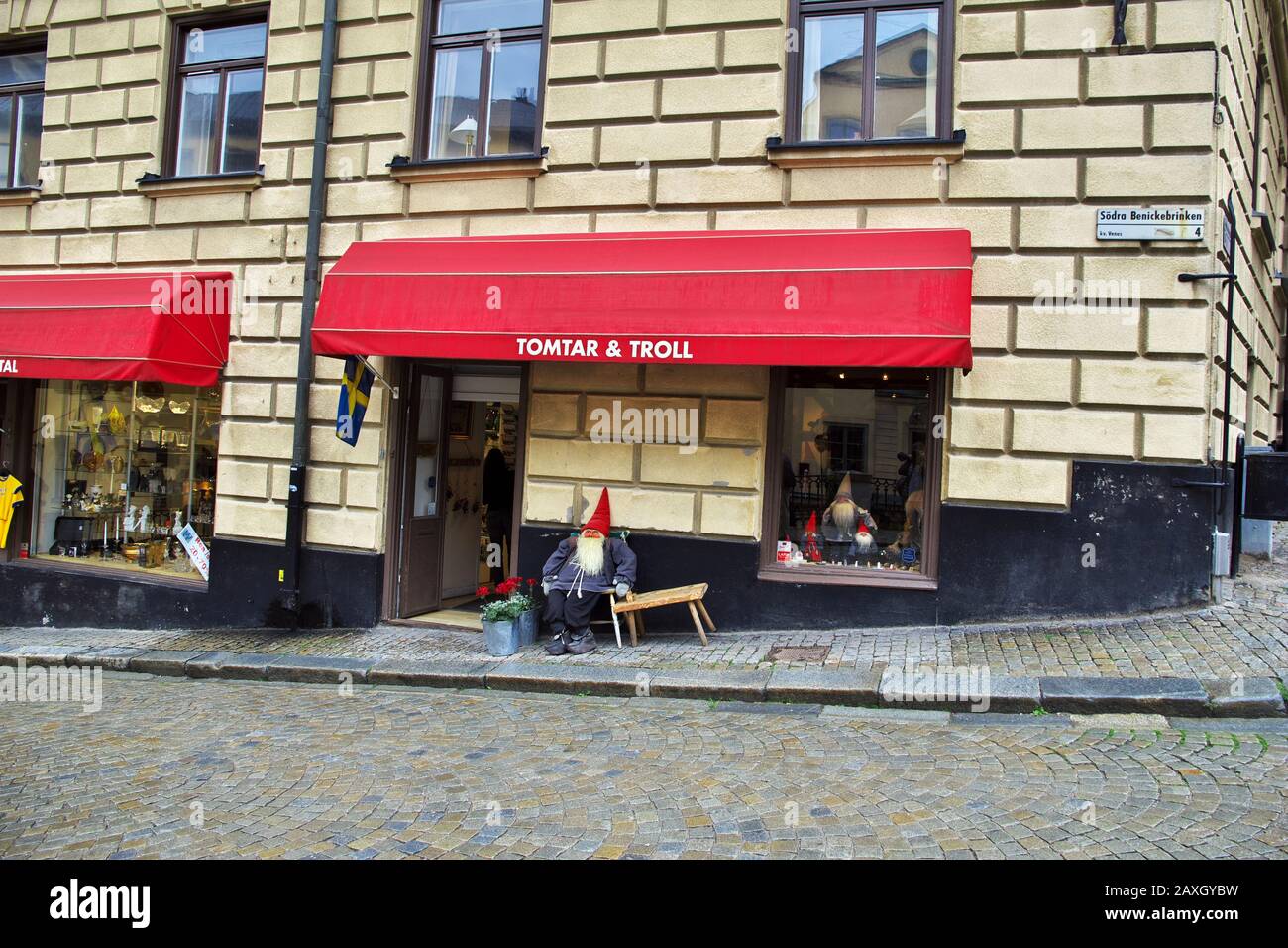 Stockholm / Sweden - 23 Jun 2012: The gift shop in Stockholm, Sweden ...