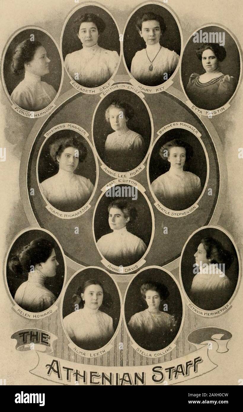 Oracle . The Athenian STAFF ANNIE LEE HORN Editor in Chief ANNIE DAVIS ...