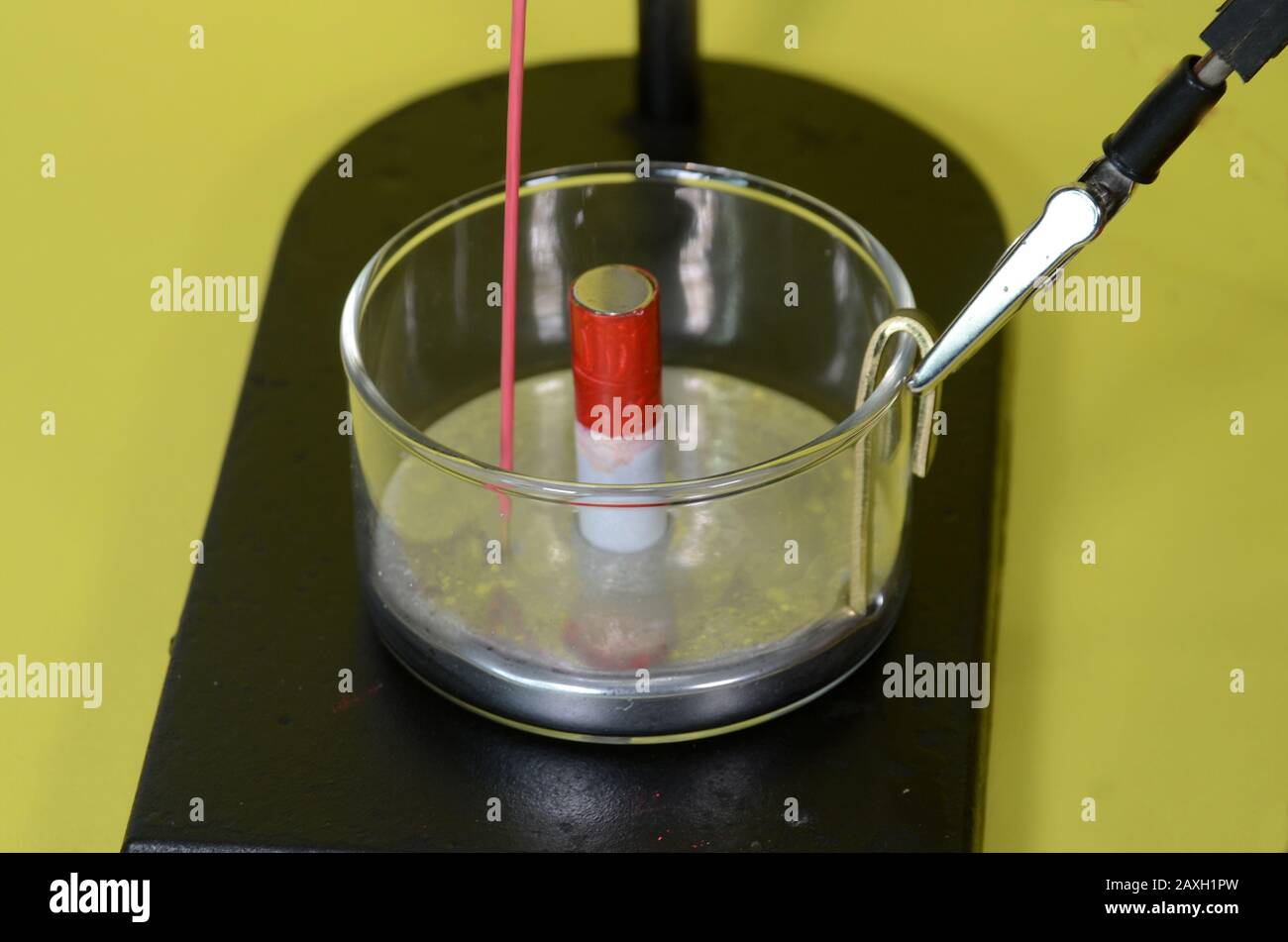 Liquid Mercury And Magnet