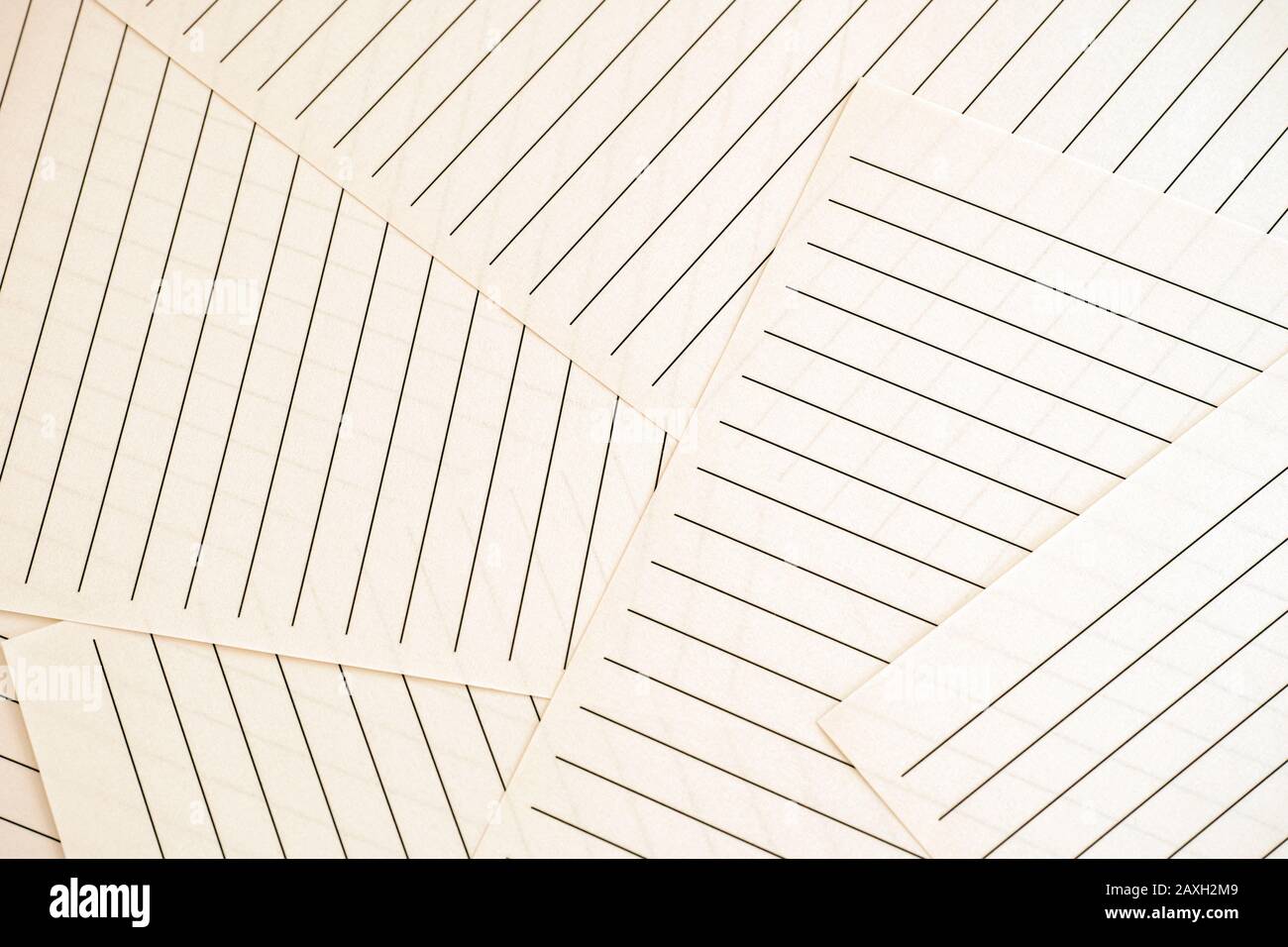 Lined paper pages background. Full frame Stock Photo - Alamy