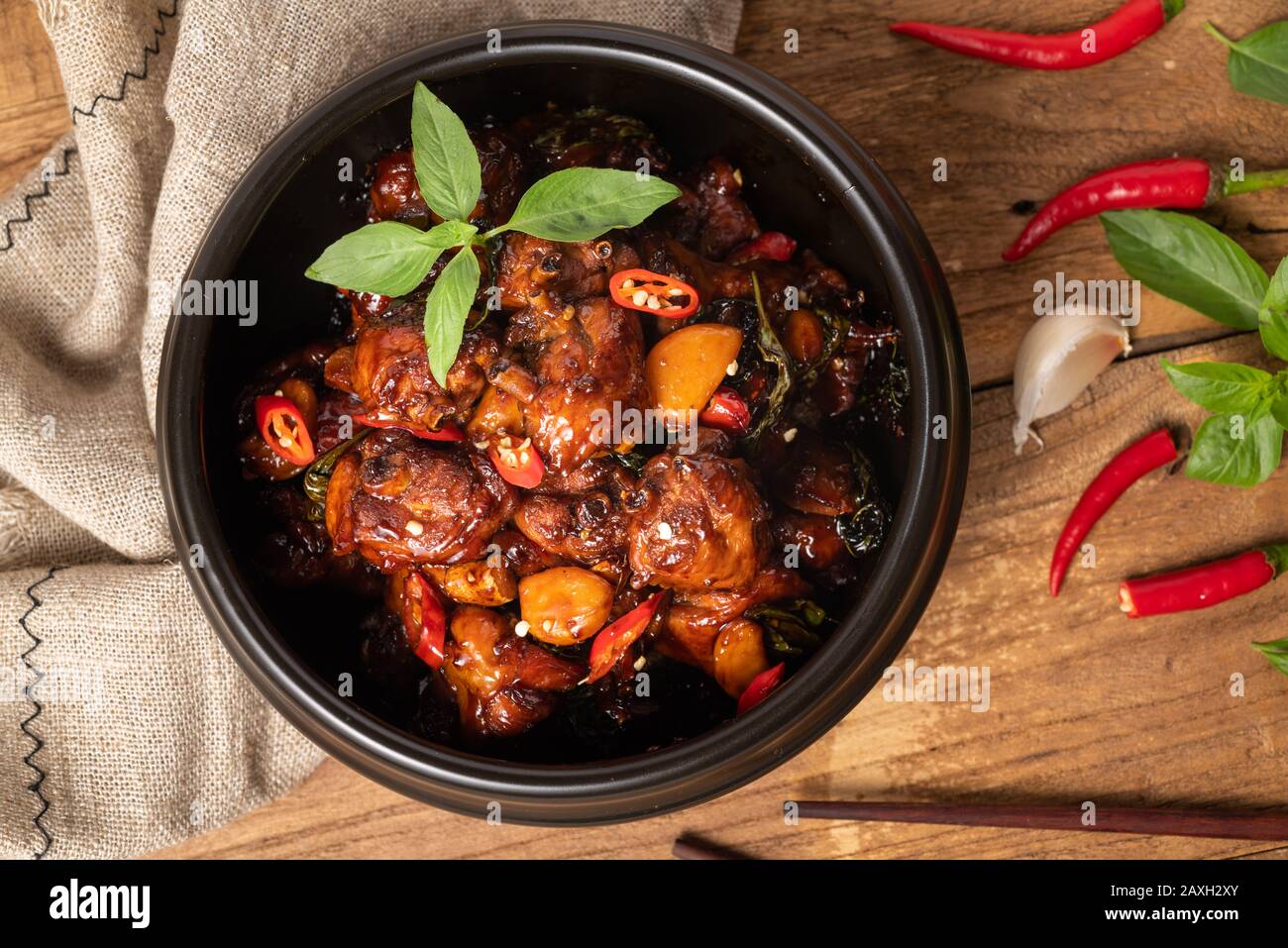 Three cups of chicken hi-res stock photography and images - Alamy