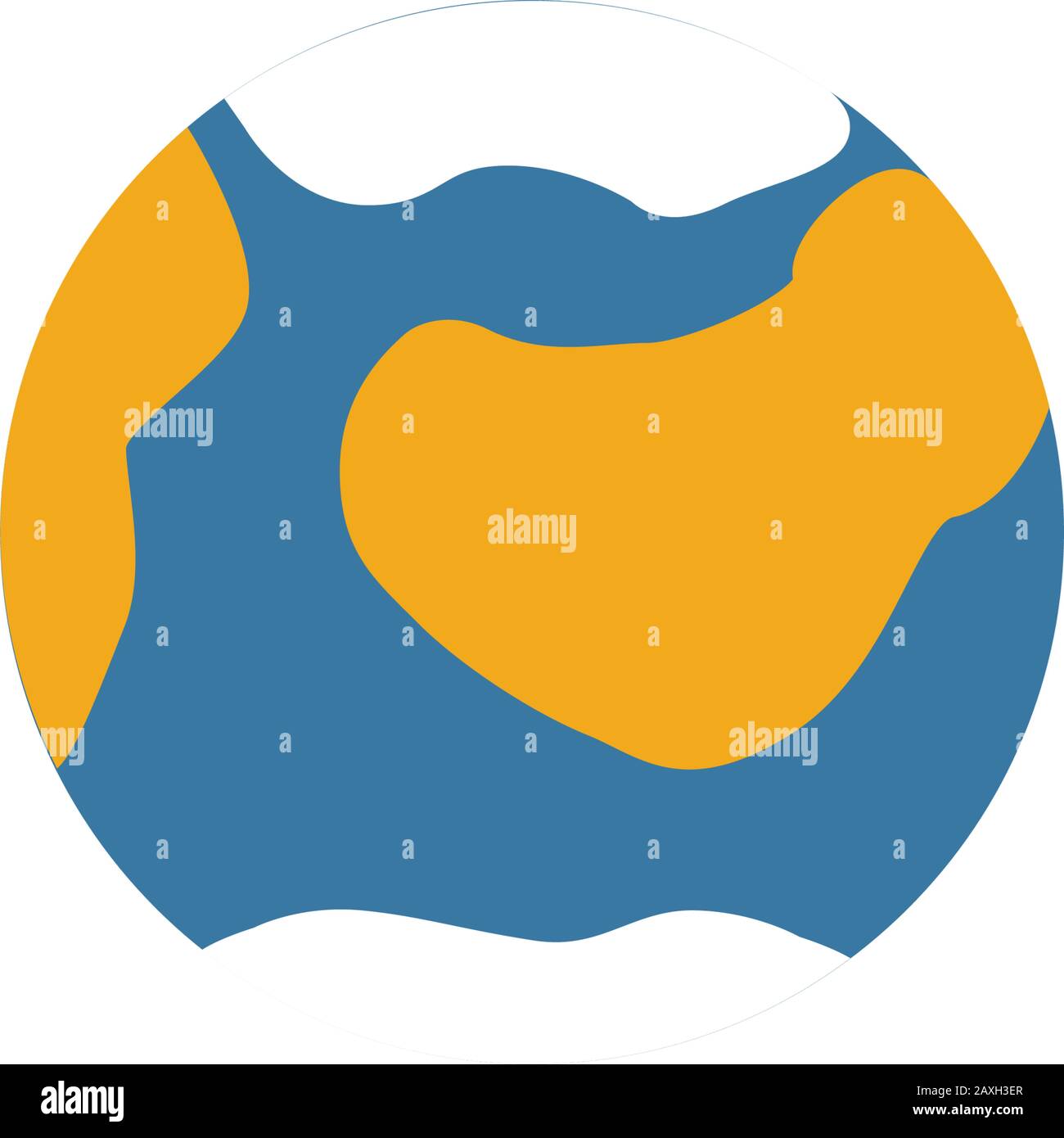 Earth Planet icon. Simple element from space icons collection. Creative ...