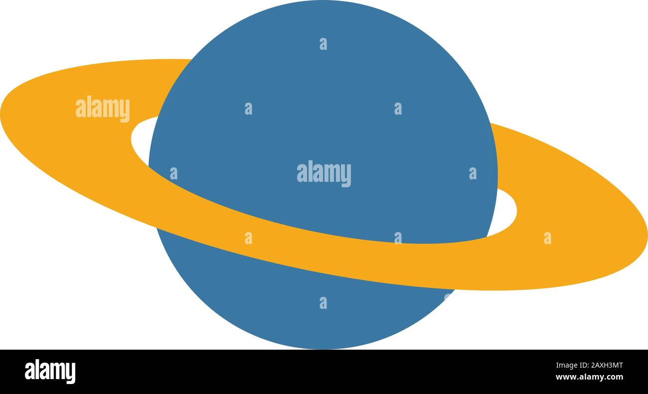 Saturn icon. Simple element from space icons collection. Creative ...
