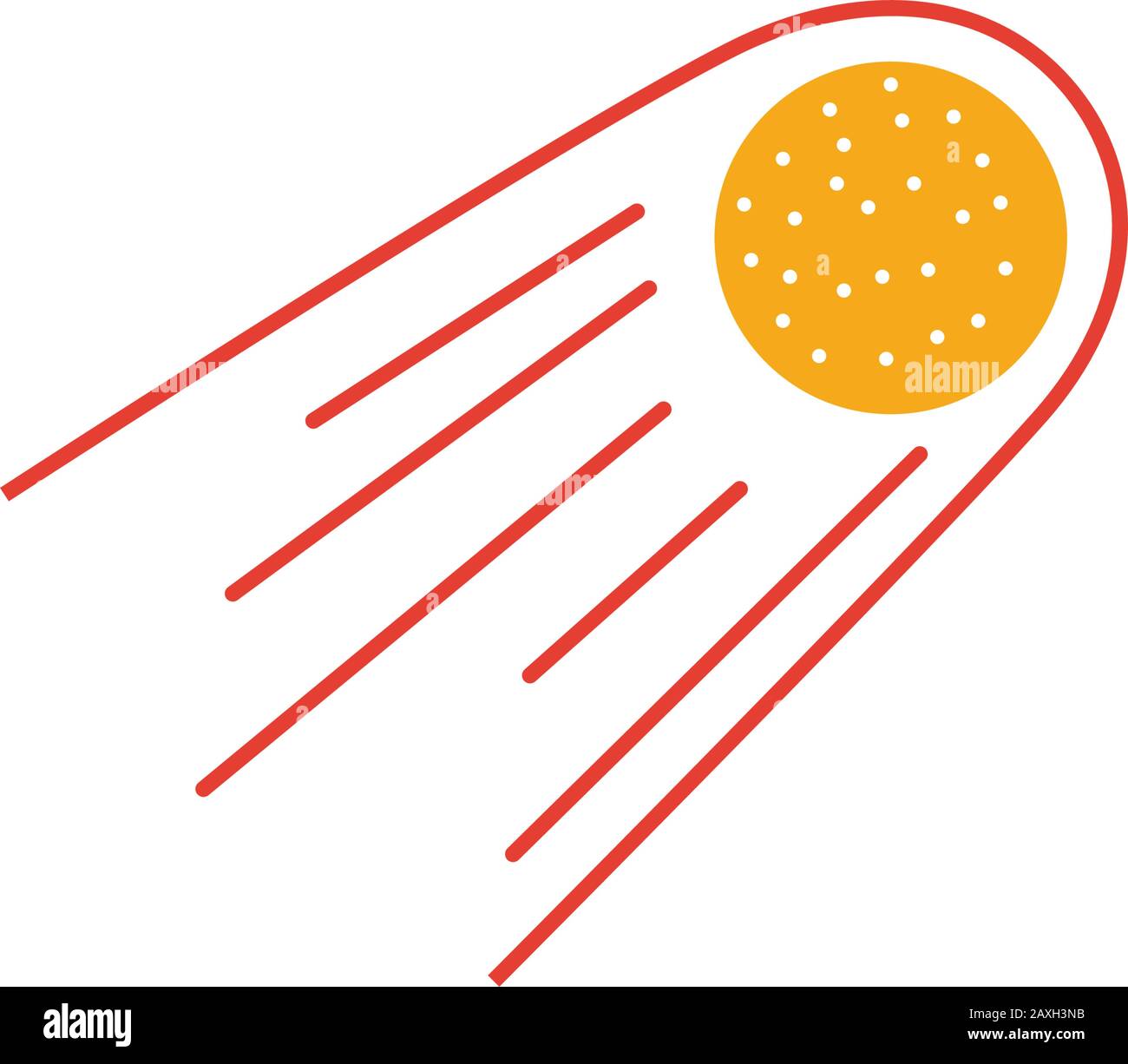 Comet icon. Simple element from space icons collection. Creative Comet ...