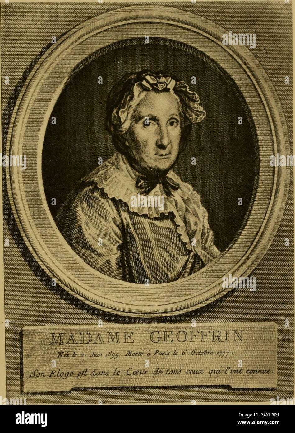 Madame marie thérèse geoffrin hi-res stock photography and images - Alamy