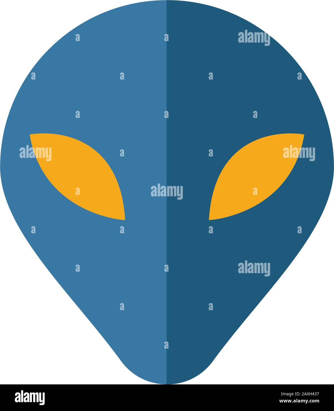 Alien icon. Simple element from space icons collection. Creative Alien ...