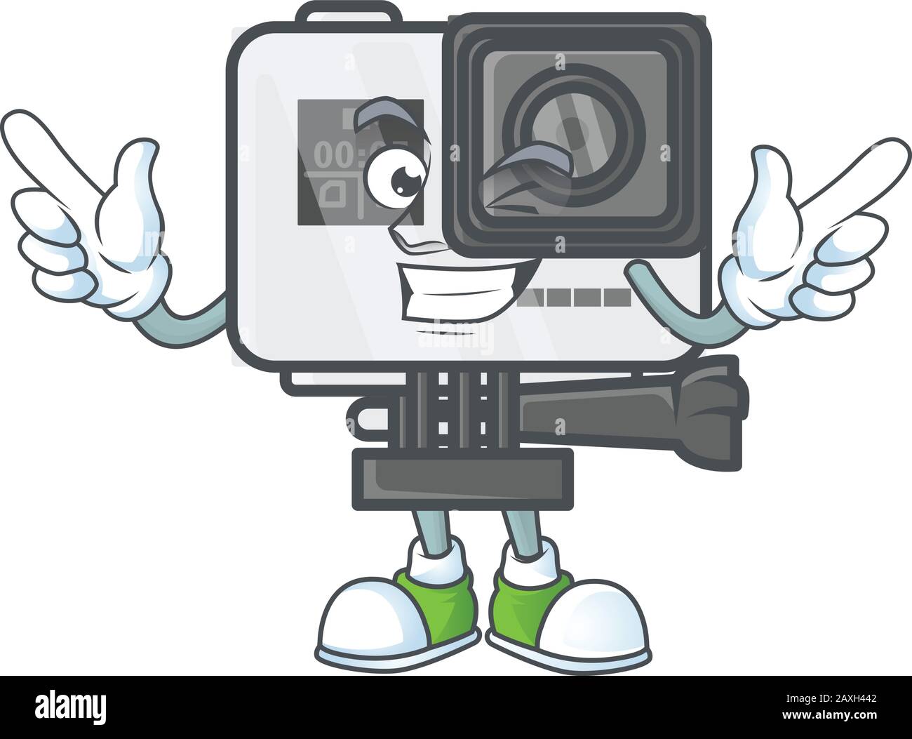 Winking at camera Stock Vector Images - Alamy