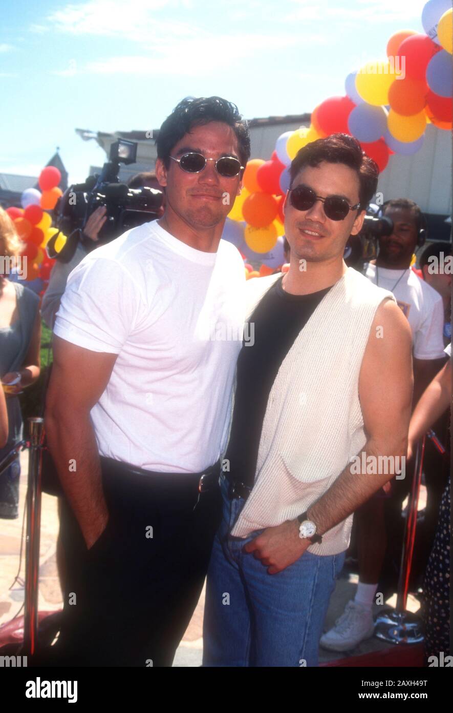 Westwood, California, USa 9th July 1995 Actor Dean Cain and brother ...