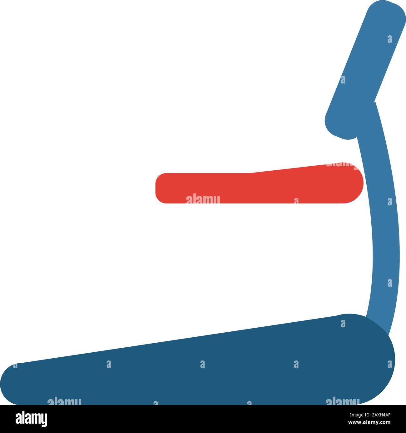 Treadmill icon. Simple element from sport equipment icons collection ...