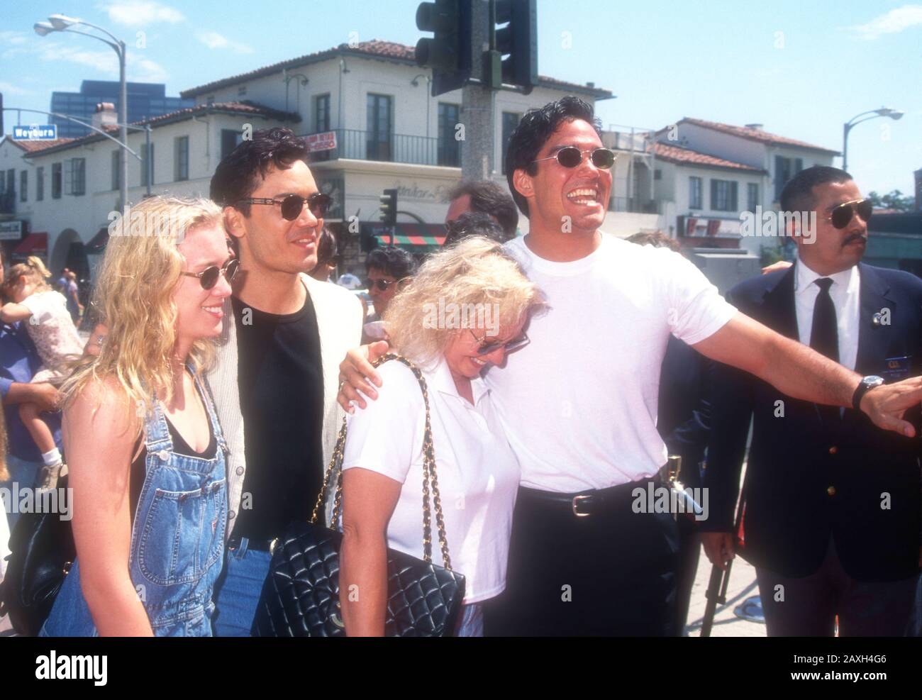 Westwood, California, USa 9th July 1995 Krisinda Cain, Roger Cain ...