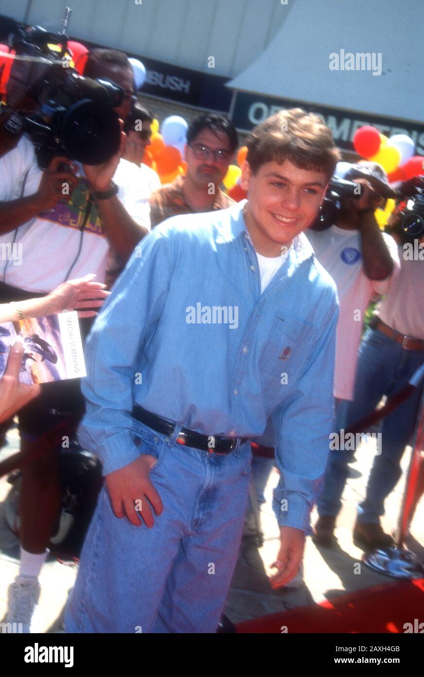 Westwood, California, USa 9th July 1995 Actor Jason James Richter ...