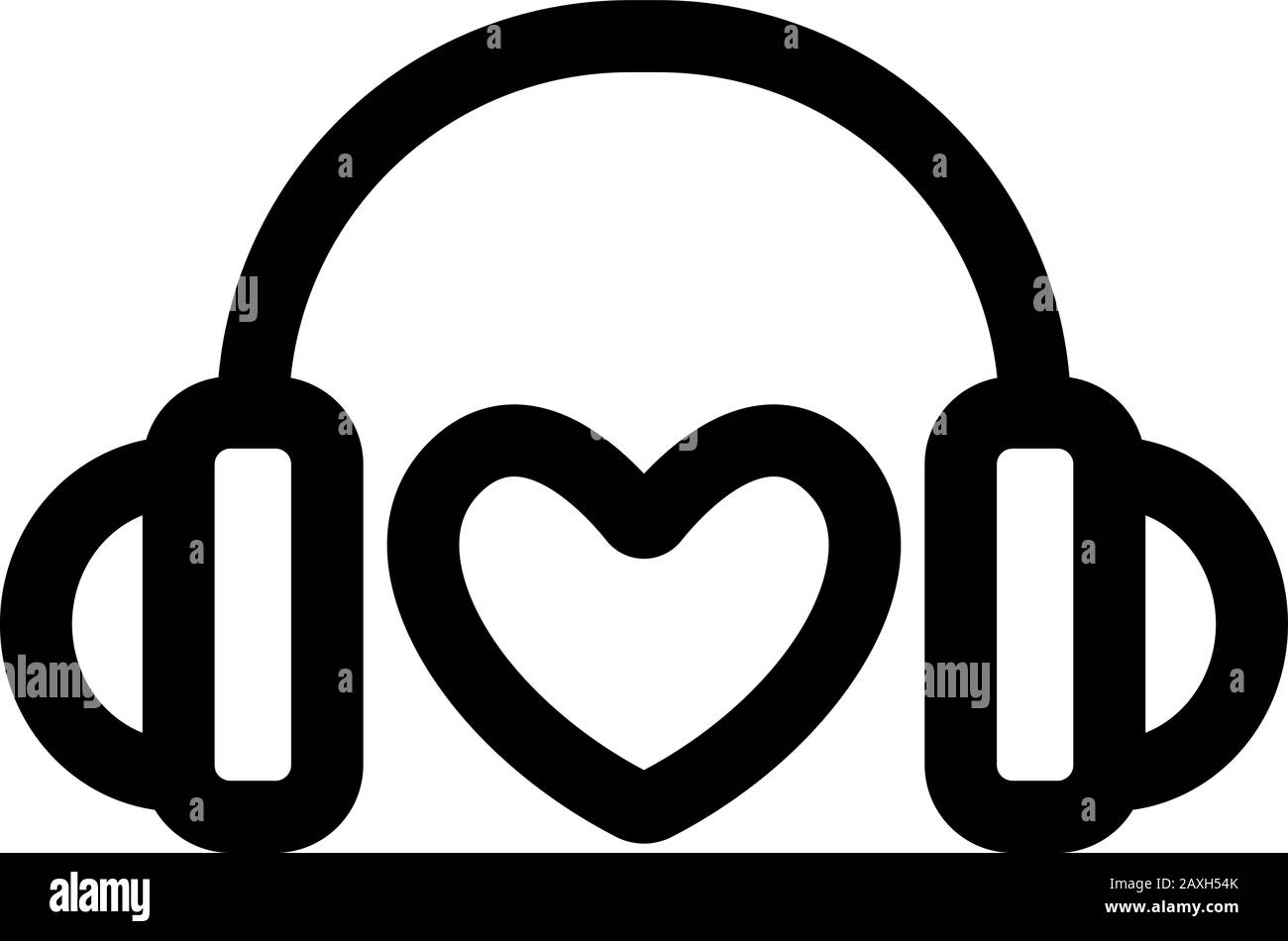 Rock music icon vector. Isolated contour symbol illustration Stock ...