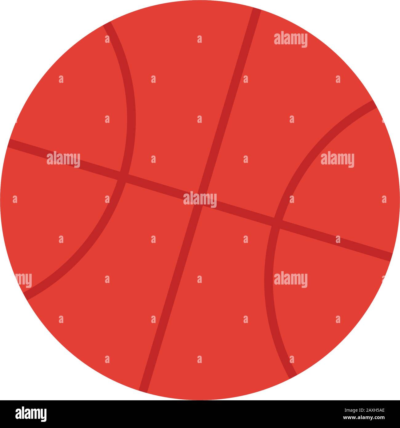 Basketball icon. Simple element from sport equipment icons collection ...