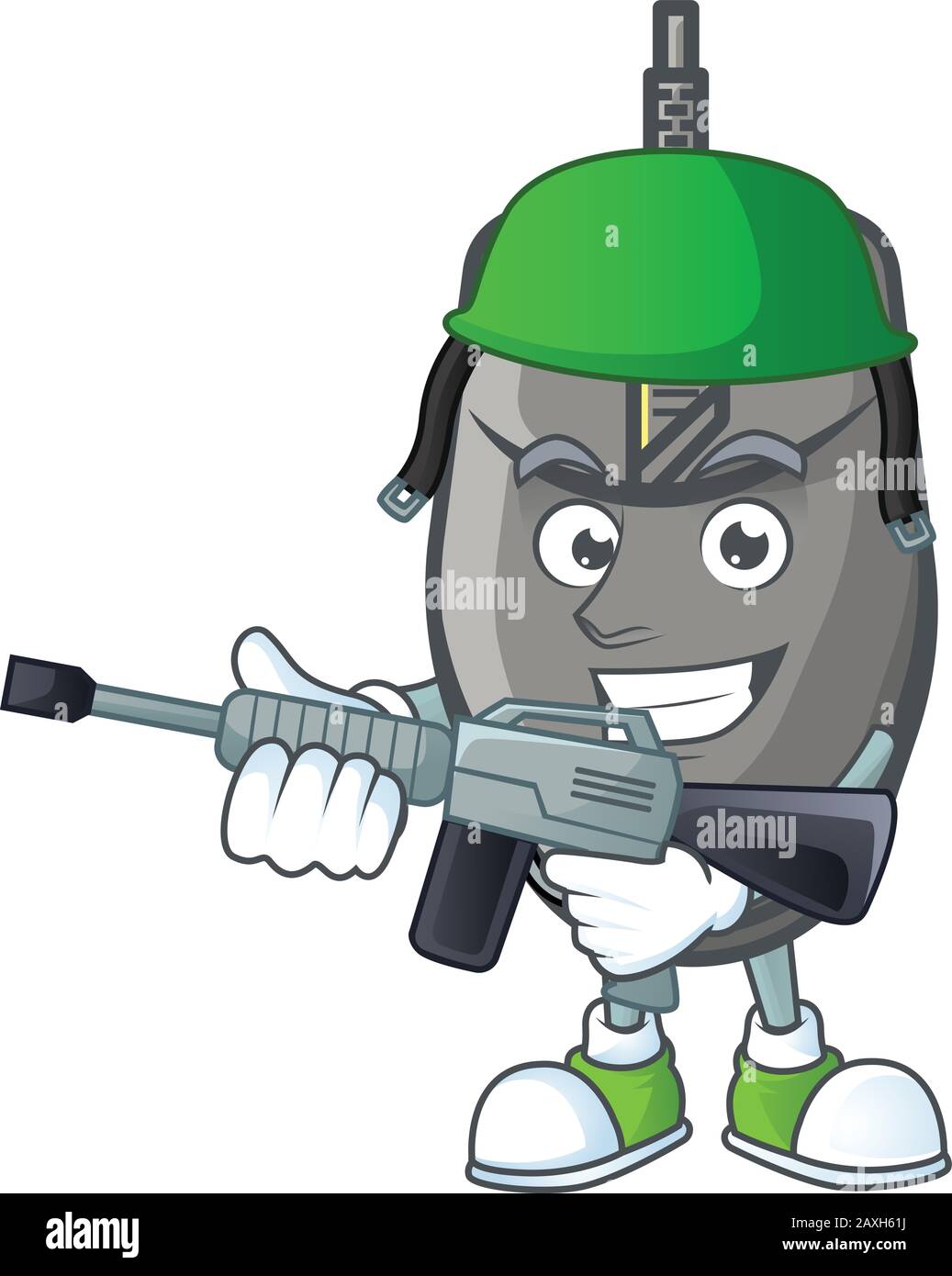 Machine gun instruction Stock Vector Images - Alamy