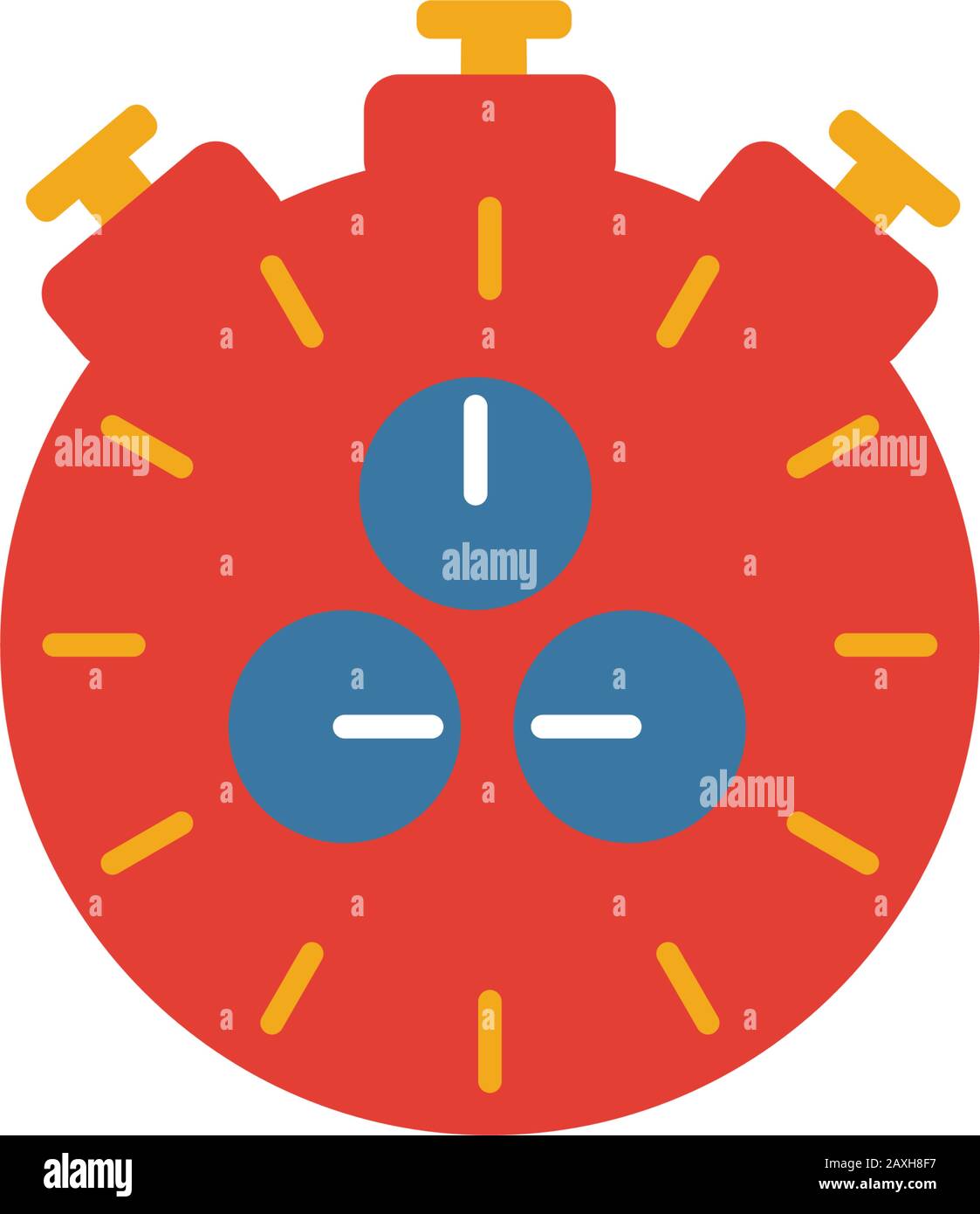 Stopwatch icon. Simple element from sport equipment icons collection ...