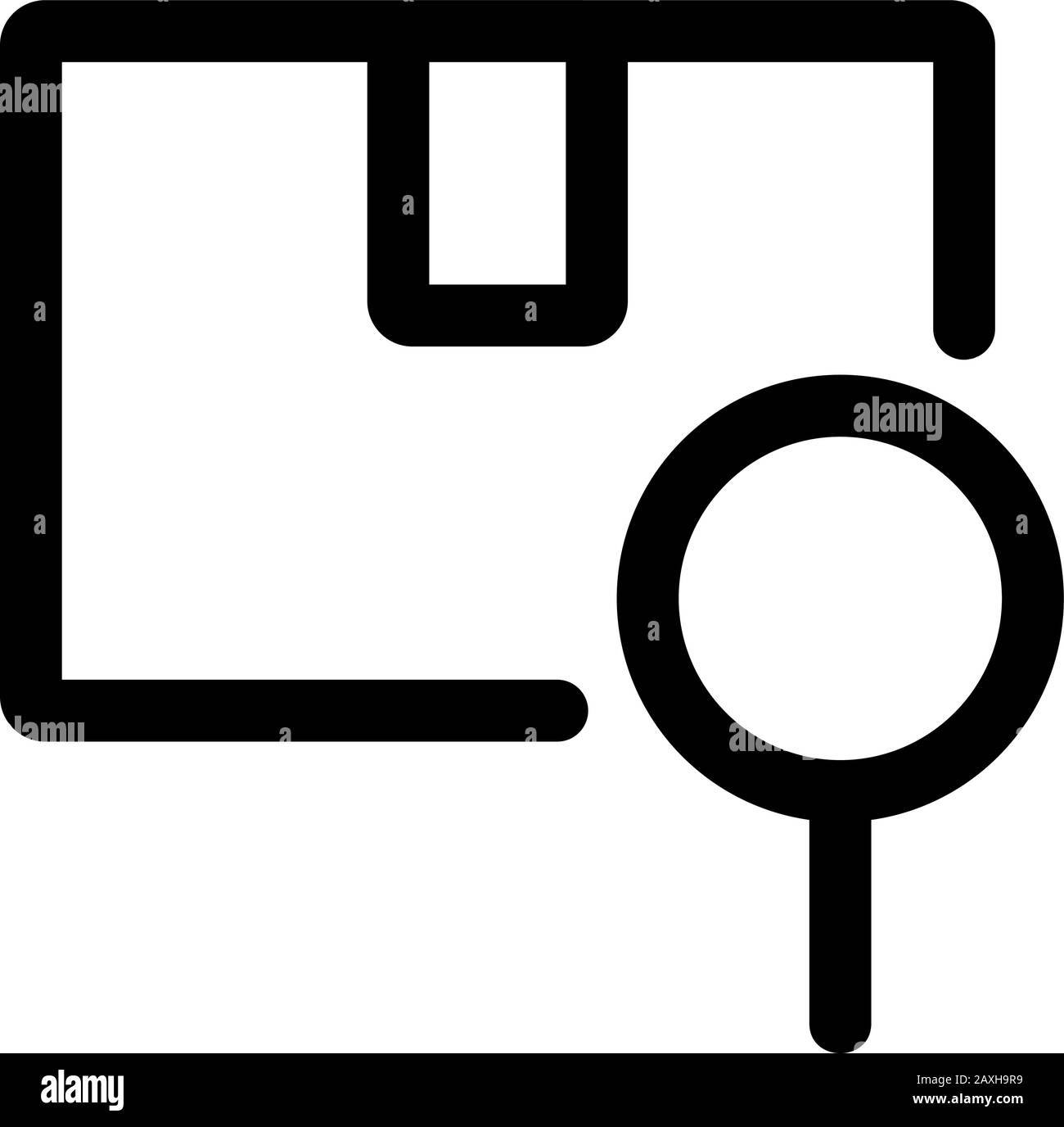 Mail check icon vector. Isolated contour symbol illustration Stock ...