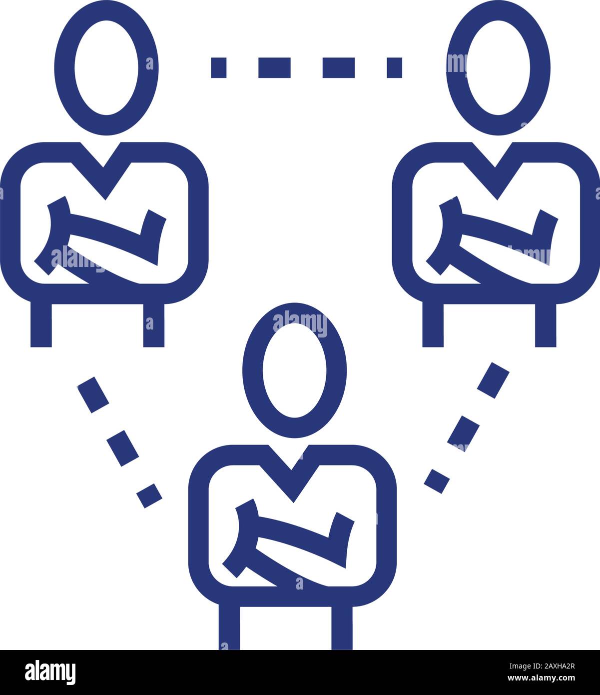 business people avatars network line Stock Vector Image & Art - Alamy