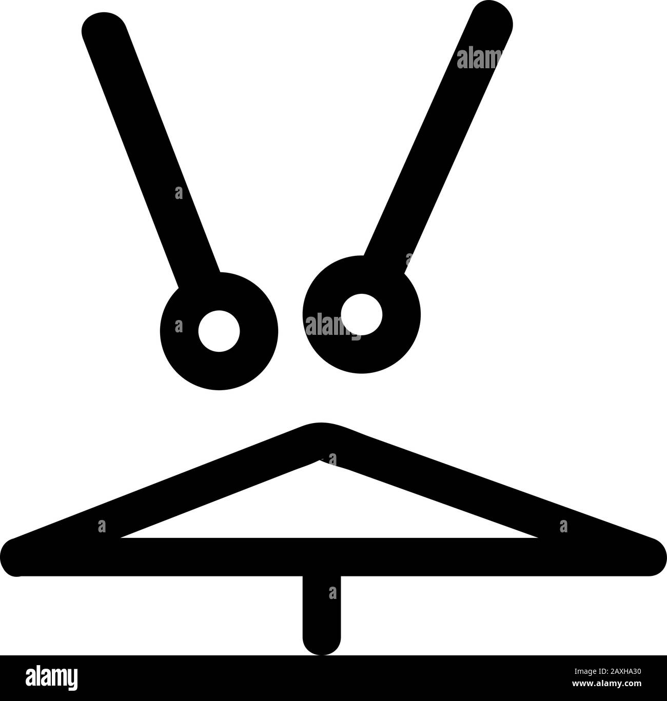 Rock music icon vector. Isolated contour symbol illustration Stock ...