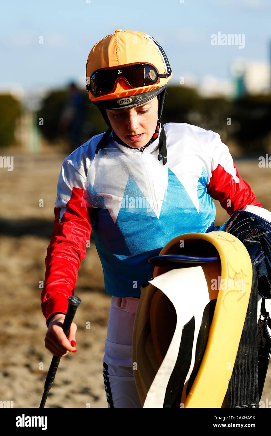 Chiba, Japan. 12th Feb, 2020. Mickaelle Michel Horse Racing : Funabashi ...