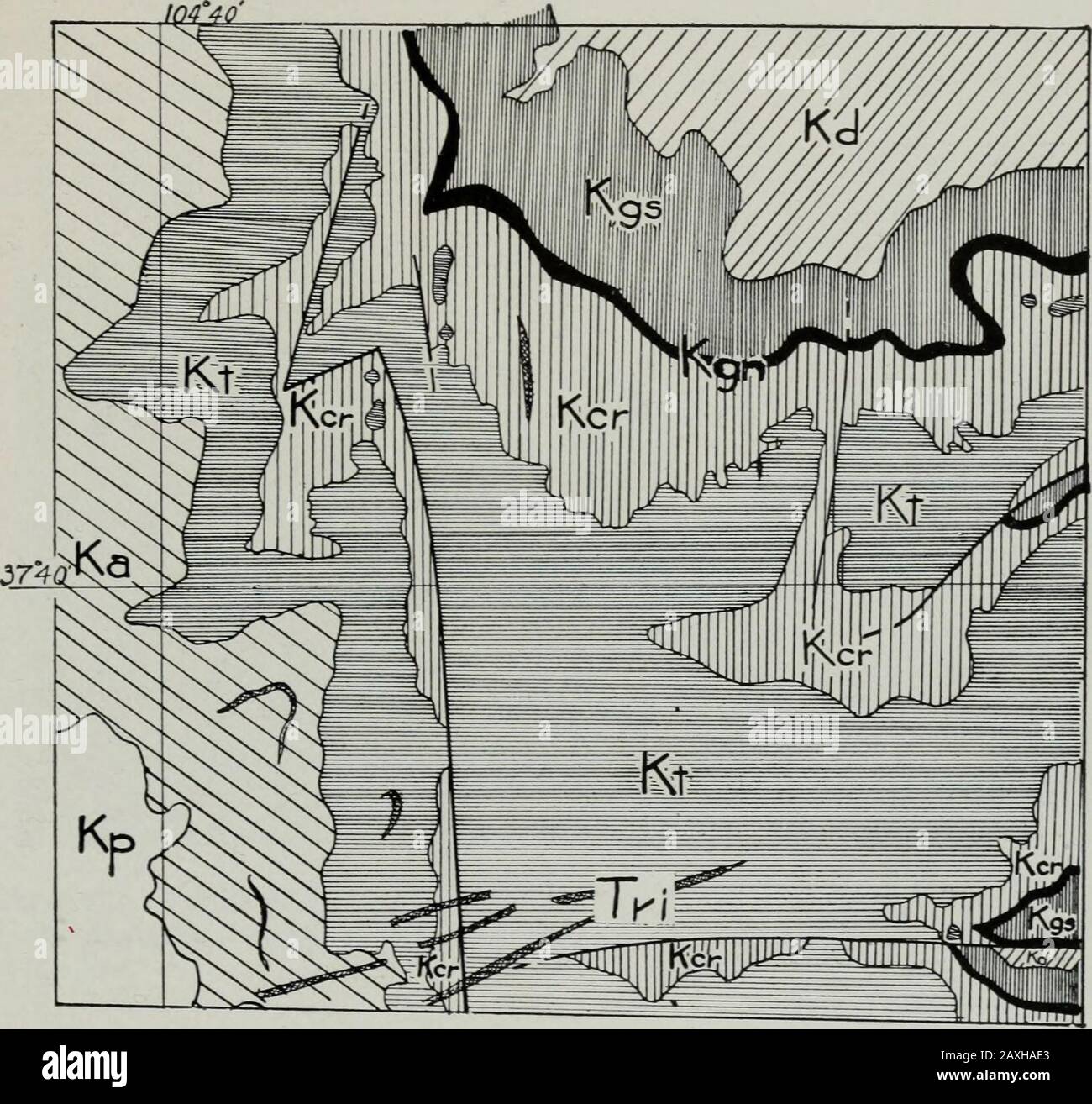 Map of basalt hi-res stock photography and images - Alamy