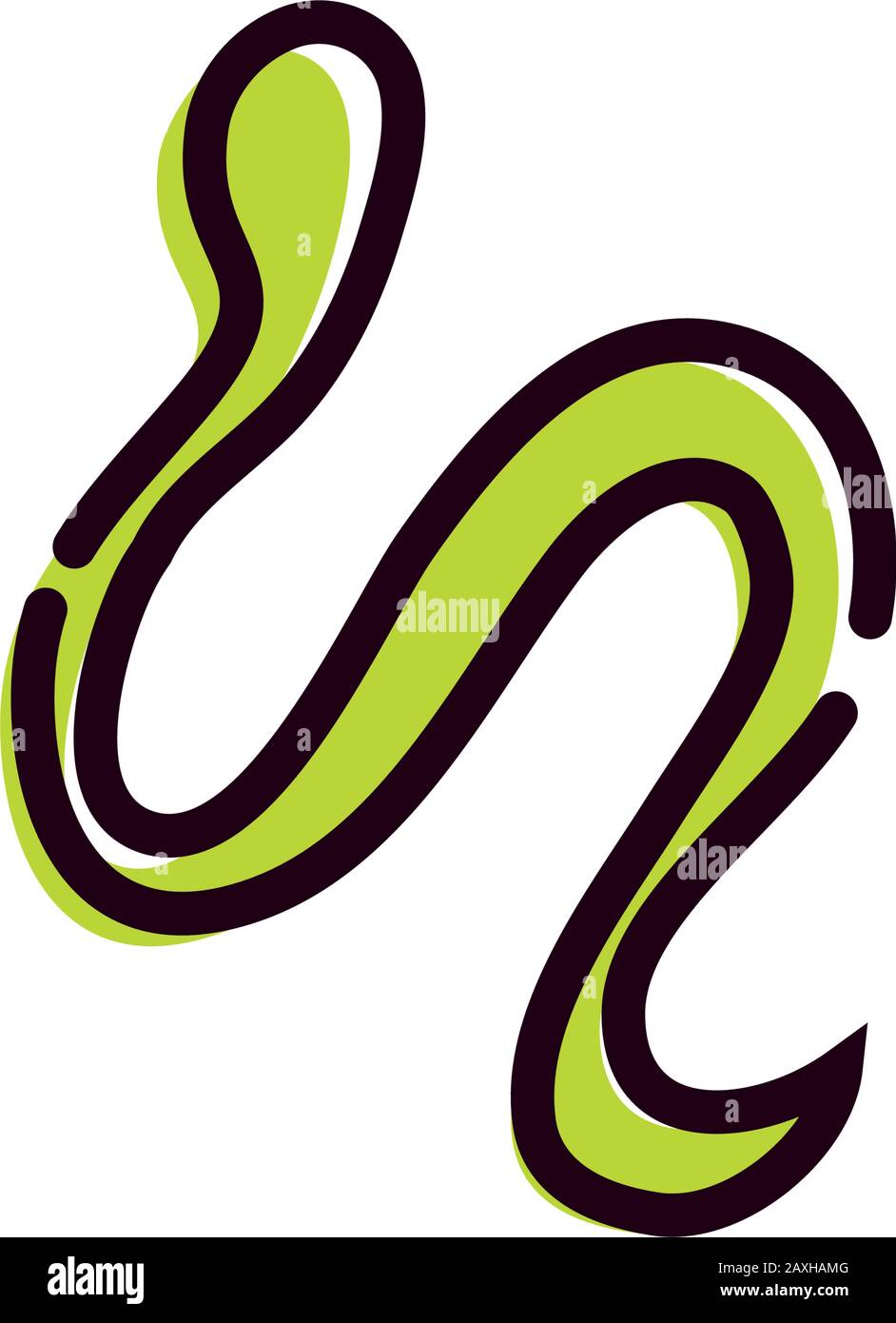 wild snake animal isolated icon Stock Vector Image & Art - Alamy