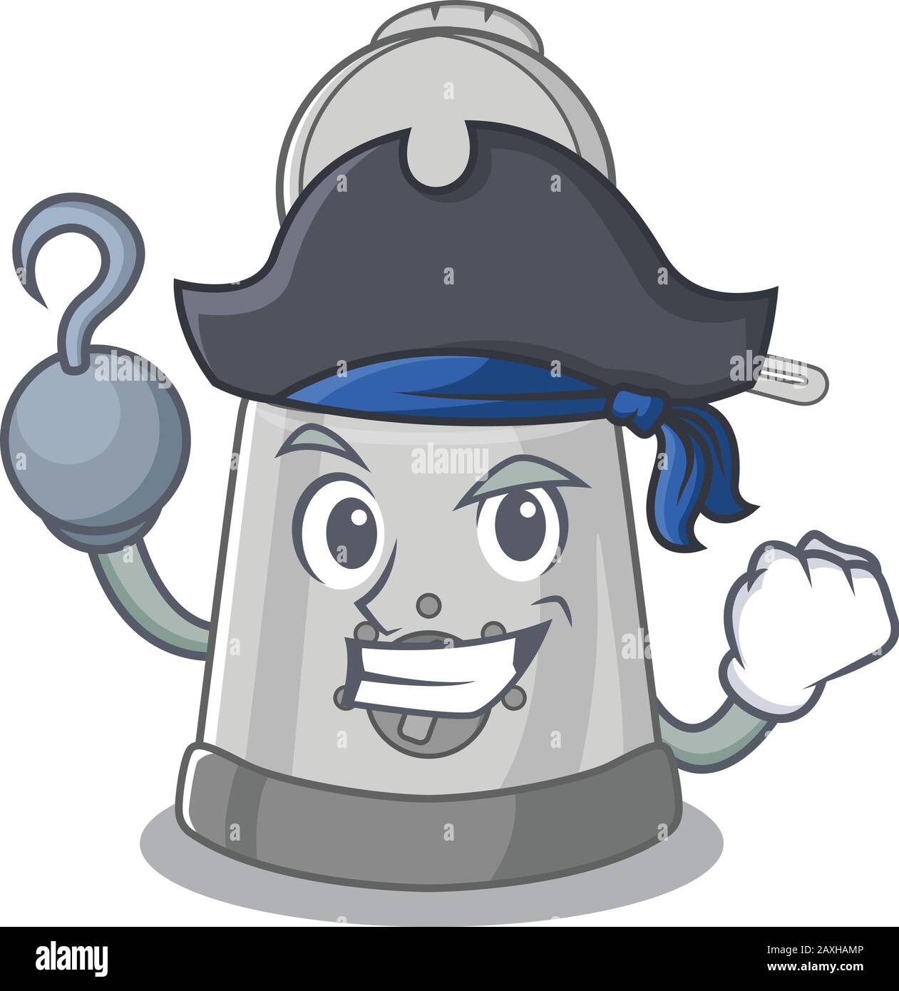 Cute deep fryer mascot design with a hat Stock Vector Image & Art - Alamy
