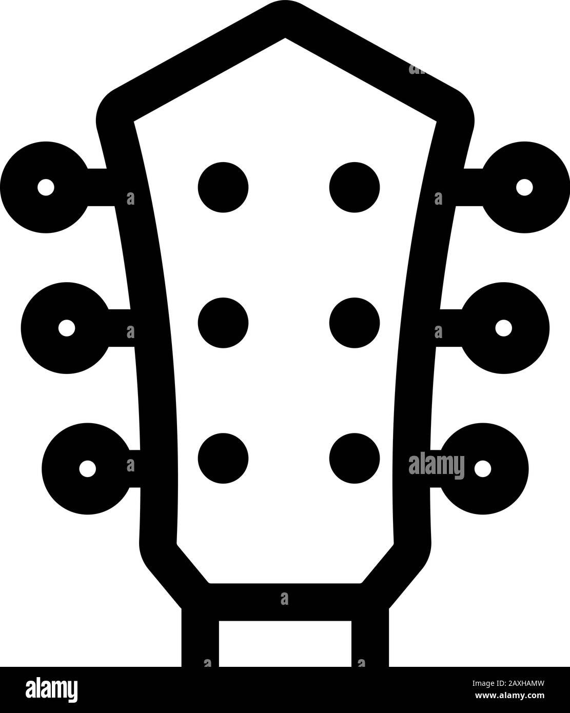 Rock music icon vector. Isolated contour symbol illustration Stock ...