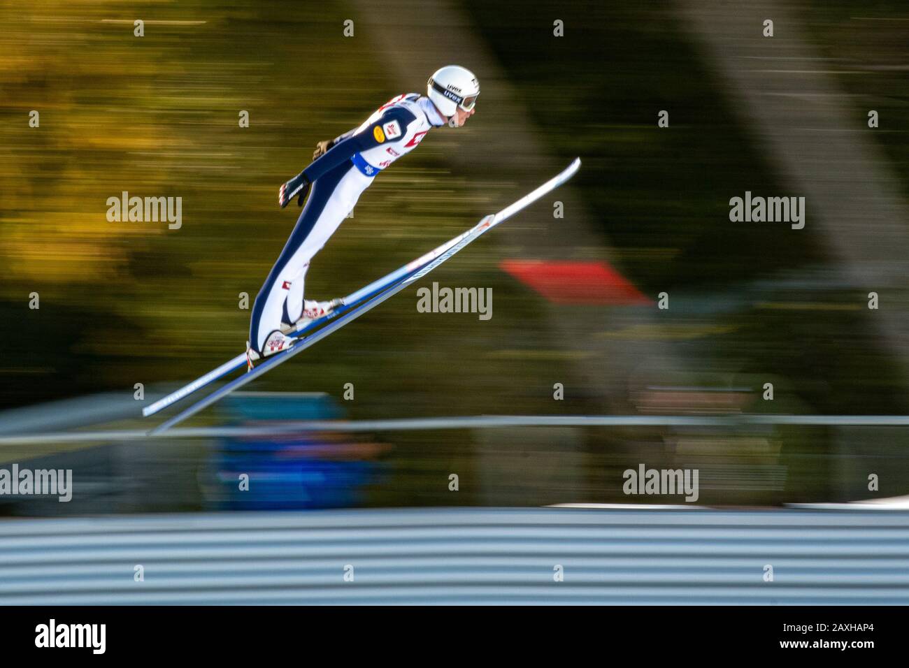 Seefeld, Austria. 01st Feb, 2020. Lukas Klapfer (AUT) during the ...
