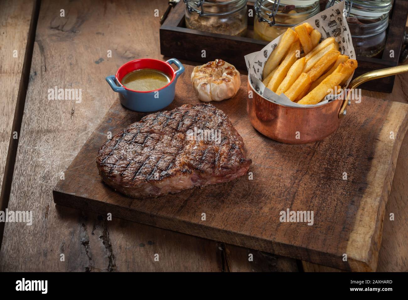 Vignette steak meat hi-res stock photography and images - Alamy