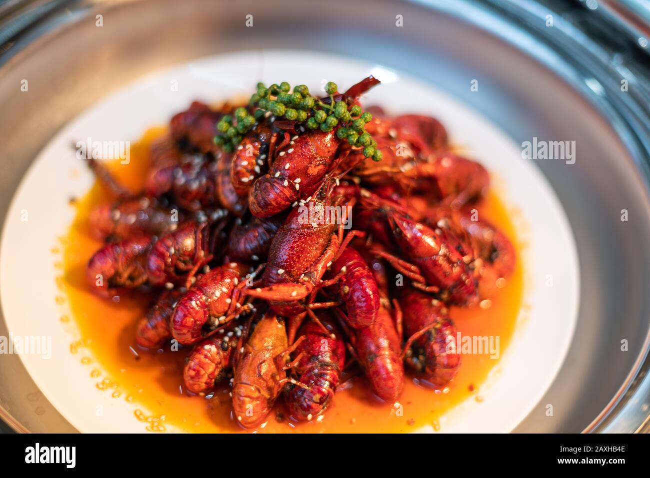 Crayfish dish fish dish hi-res stock photography and images - Alamy