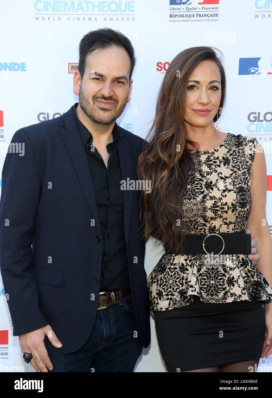 Beverly Hills, Ca. 10th Feb, 2020. Sacha Chaban, Melissa Papel, at ...