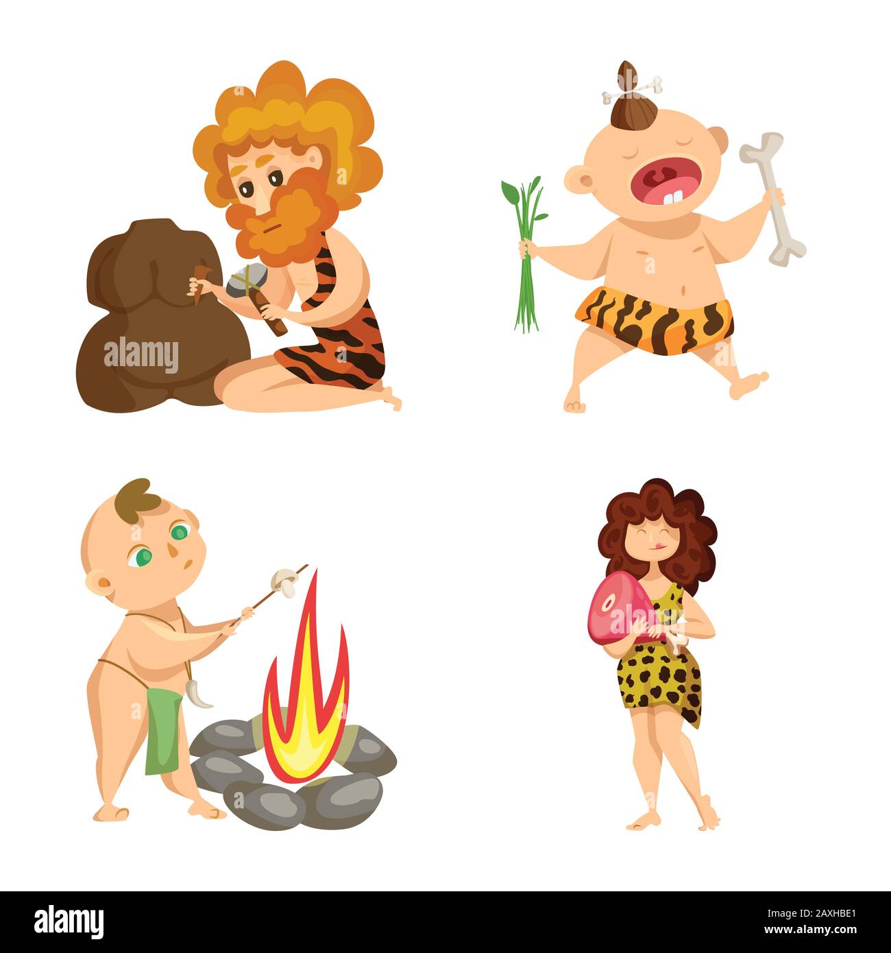 Vector design of ancient and age logo. Set of ancient and archeology ...