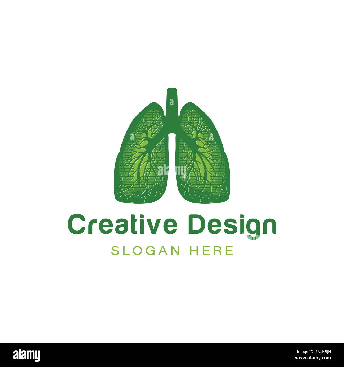 lung. human anatomy logo Ideas. Inspiration logo design. Template ...