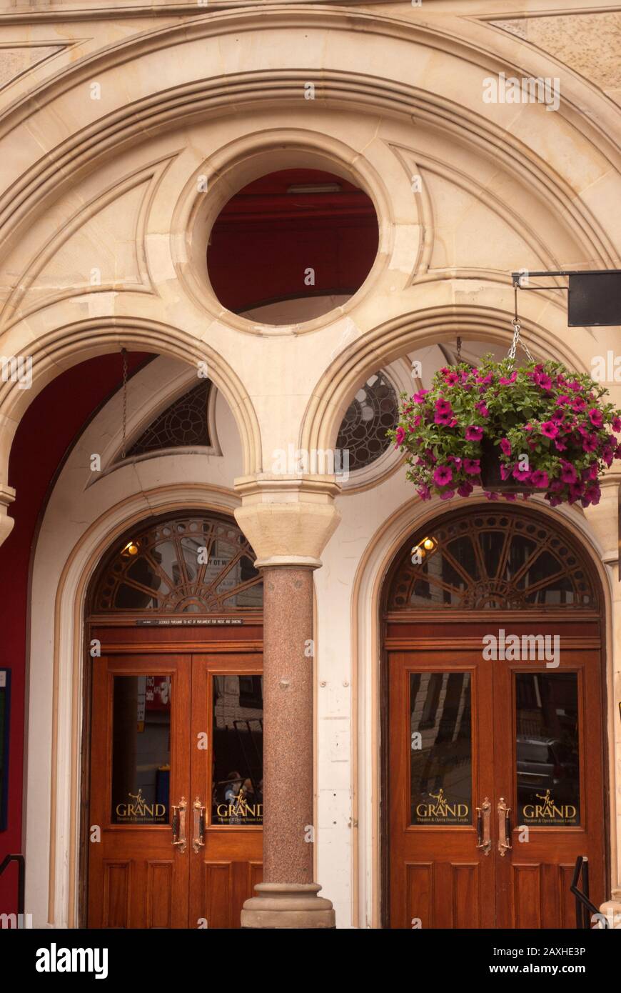 The Grand Theatre and Opera House,Leeds, West Yorkshire Stock Photo - Alamy