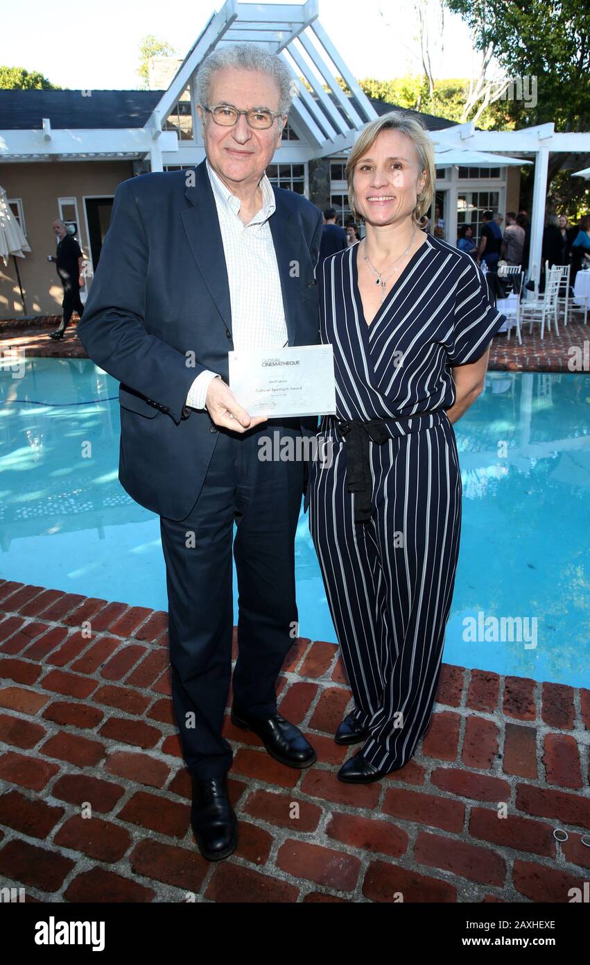 Beverly Hills, Ca. 10th Feb, 2020. Serge Toubiana, Daniela Elstner, at ...