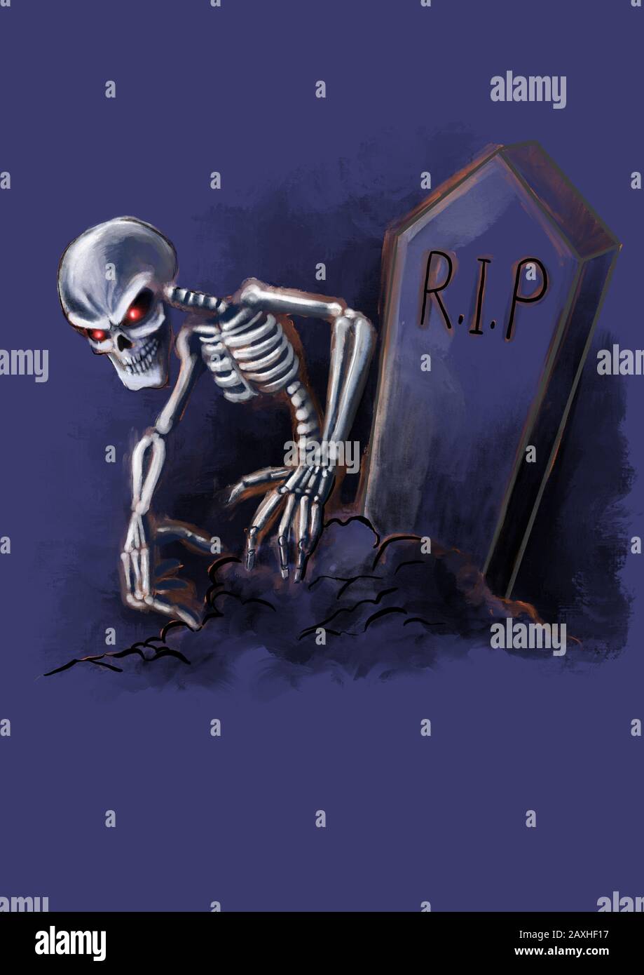 Dead rising from grave hi-res stock photography and images - Alamy