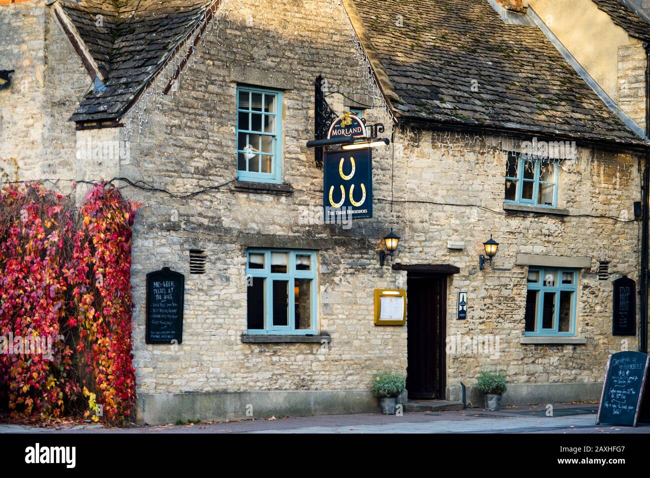 Local's pub in Witney, England is The Three Horseshoes, the Cotswolds ...