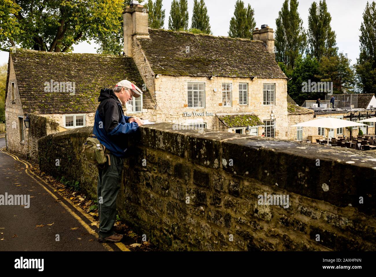 Public Footpaths through Wolvercote go past the Trout Inn, made famous ...