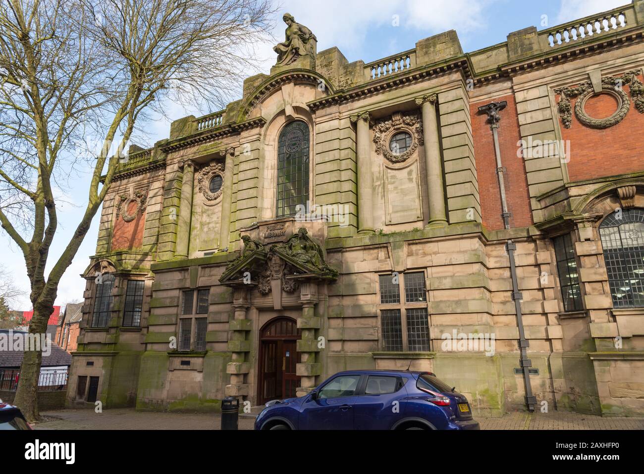 Dudley public library, St James's Road, Dudley, west Midlands Stock ...