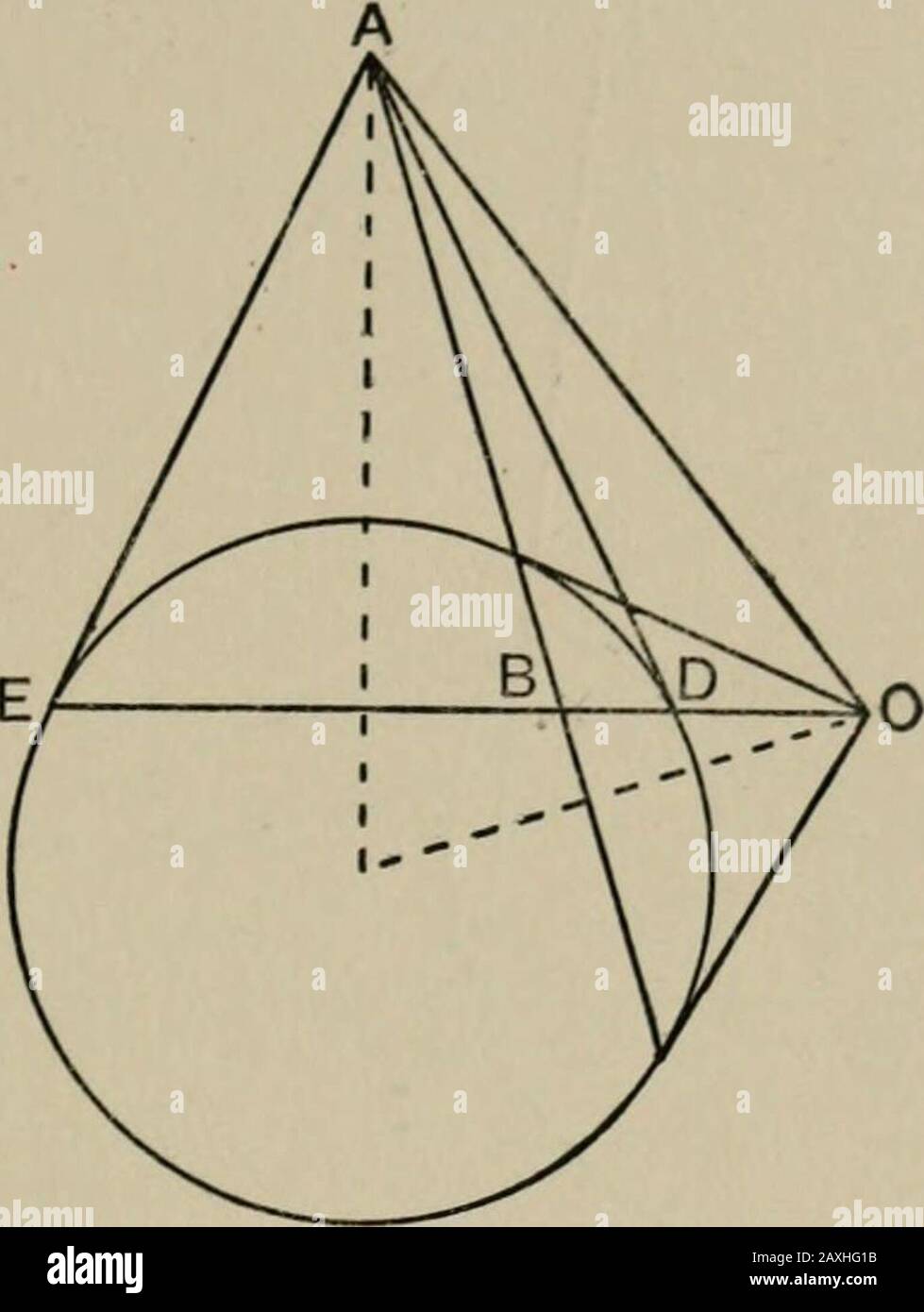 A first course in projective geometry . uld draw the figure and verify ...