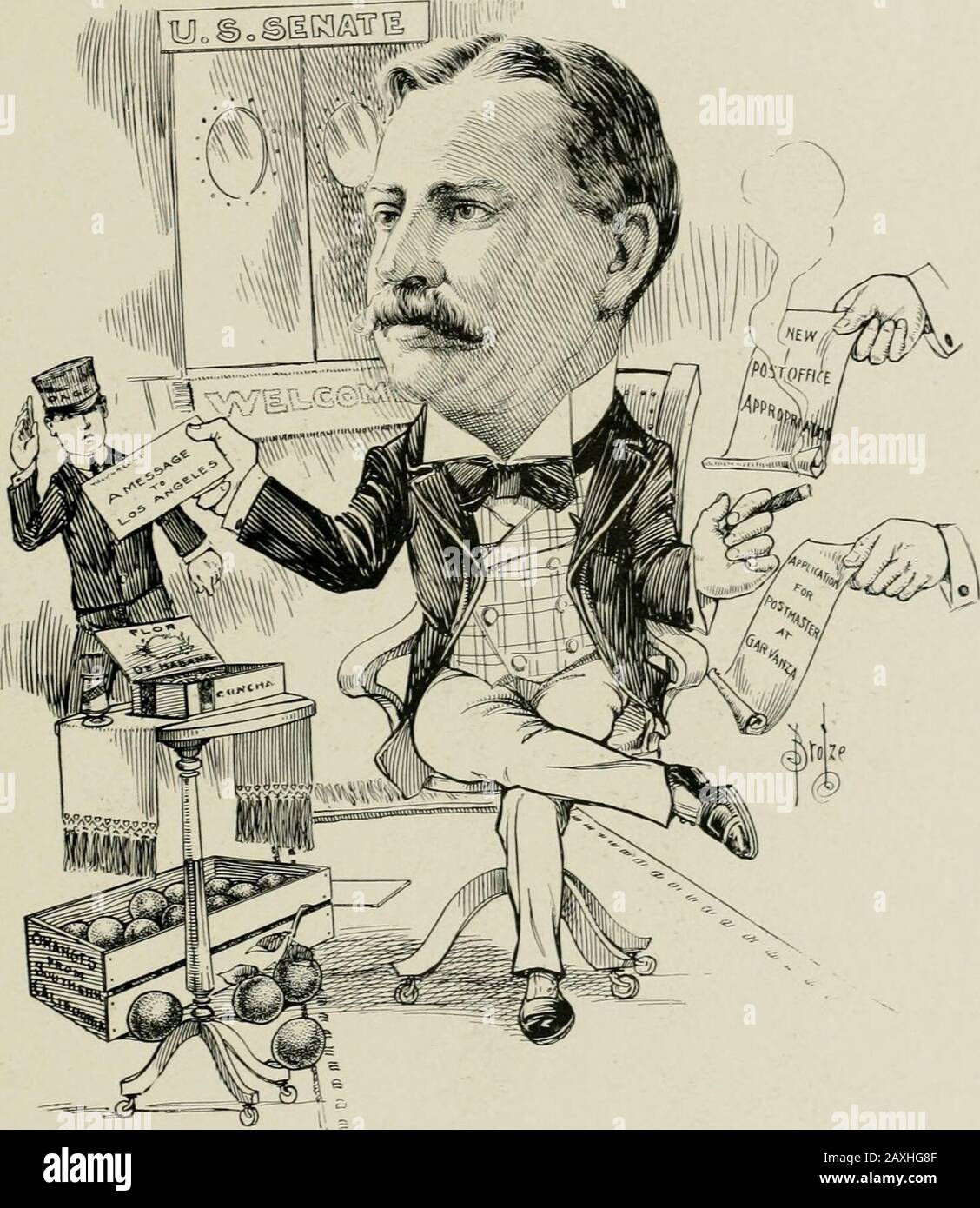 Senator frank flint hi-res stock photography and images - Alamy