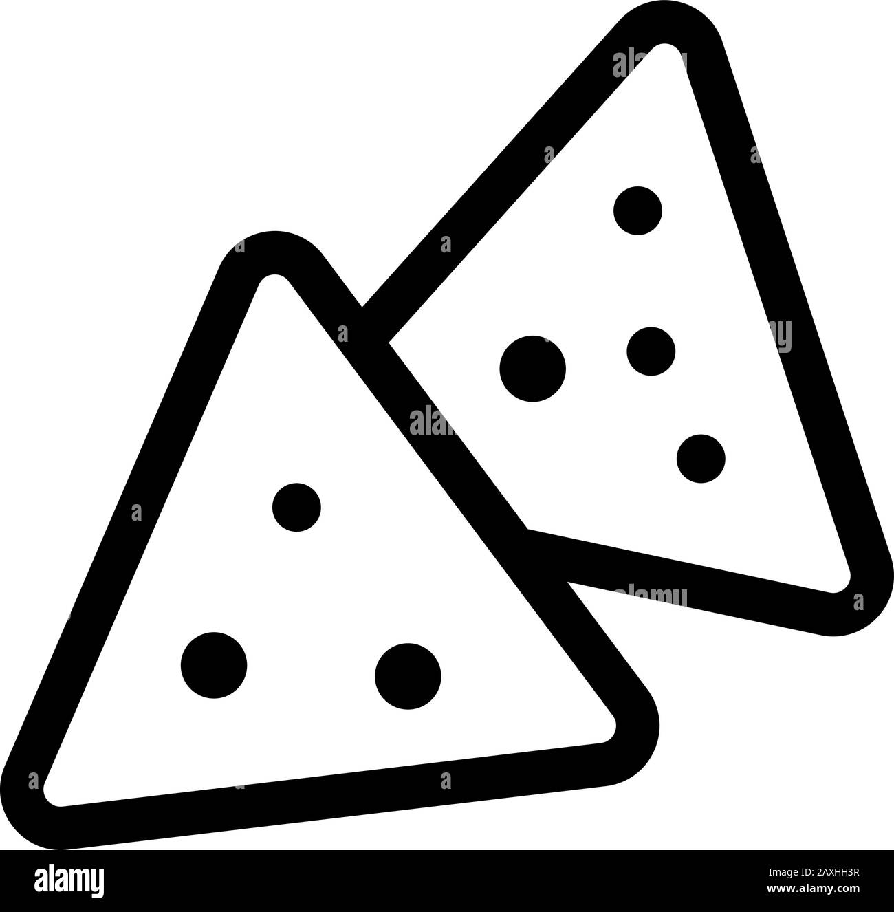 cracker icon vector. Isolated contour symbol illustration Stock Vector ...