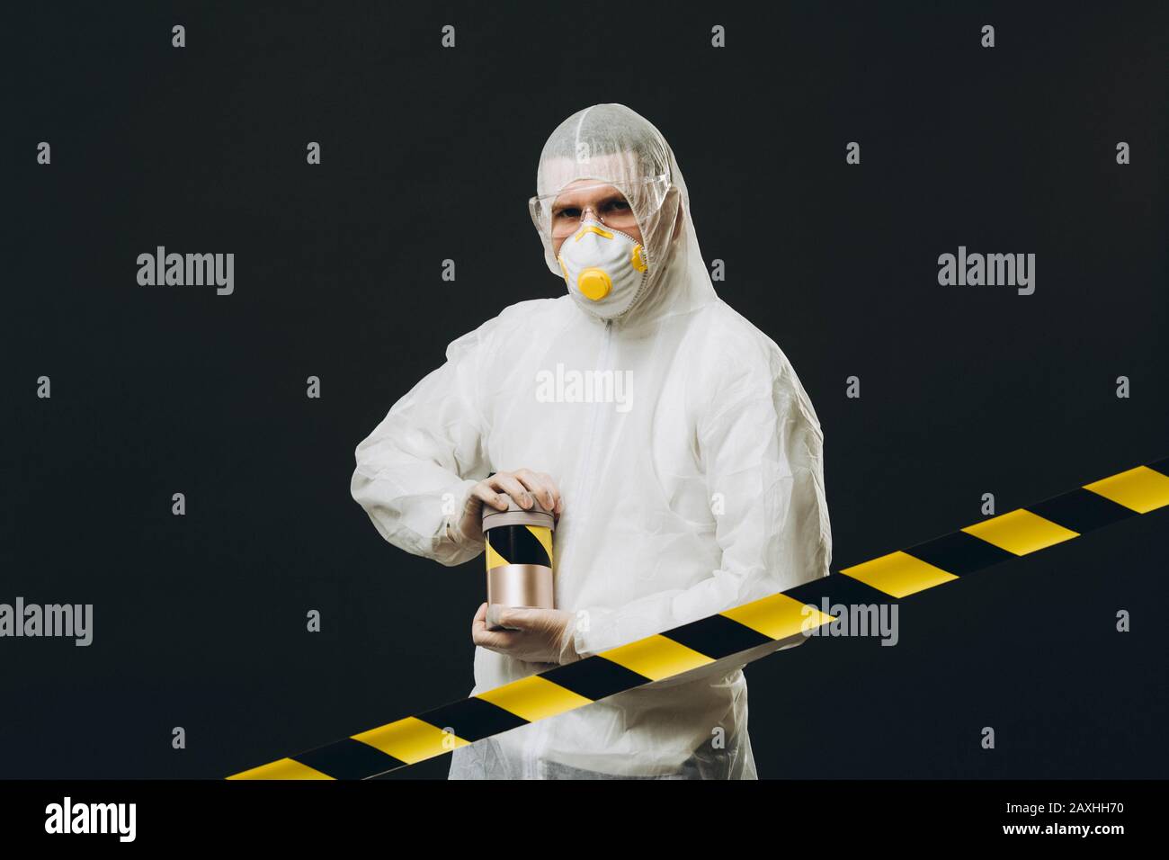 The epidemiologist collects specimens for infection in the infection ...