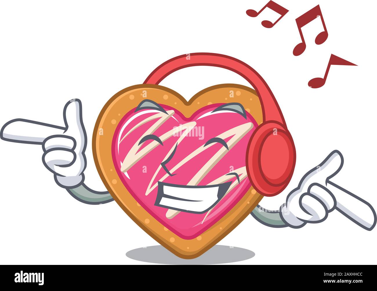 Red icing rose Stock Vector Images - Alamy