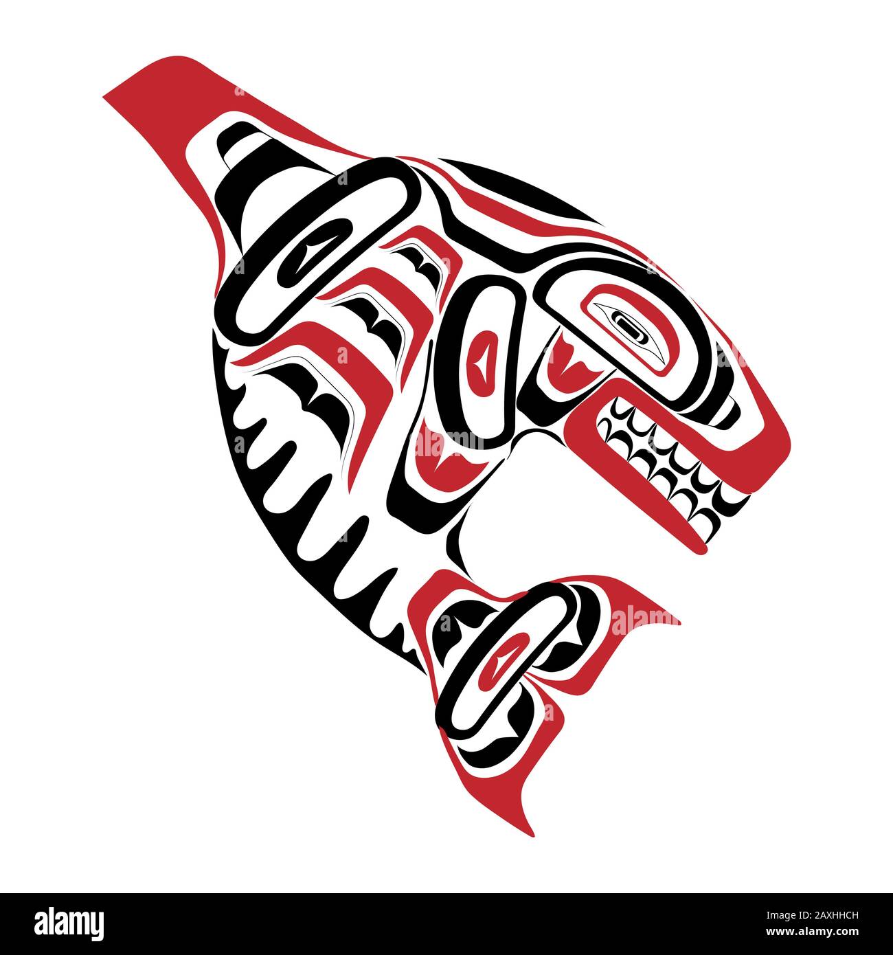 Fish art aboriginal indigenous Stock Vector Images - Alamy